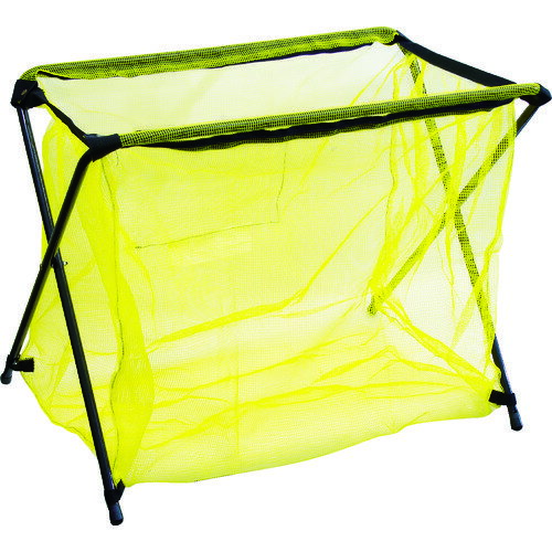 【返品種別B】□「返品種別」について詳しくはこちら□◆簡易的なゴミステーションです。◆折りたたみ式でネットが交換できるので汚れても替えることが可能です。◆上部の被せる部分はファスナーで取り外しが可能です。■　仕　様　■色：イエロー間口：90...