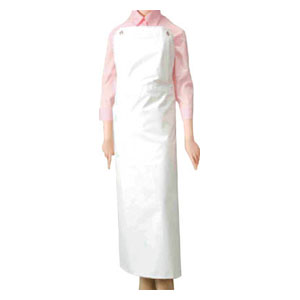 【返品種別B】□「返品種別」について詳しくはこちら□◆エプロンに組み込まれた自在フレームがウエストをしっかりとホールドします。◆食品衛生法適合品です。◆食品加工、水産加工その他の水を使用する作業。■　仕　様　■ひもなし厚み:0.35mmポリ...