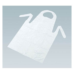 【返品種別B】□「返品種別」について詳しくはこちら□◆切れ目が施されており、脱ぎやすくなっています。◆水周り作業に。■　仕　様　■使い捨てタイプひも長さ:50cm厚み:0.03mmポリエチレン（PE）色：クリア着丈（cm）：120幅（cm）...