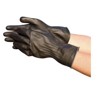 【返品種別B】□「返品種別」について詳しくはこちら□◆天然ゴム製で引き裂き・引っ掻きに強く、低温でも柔らかさを保ちます。◆手首が絞型でぴったりフィットします。◆用途：農業、園芸、林業、漁業など■　仕　様　■裏毛なし食品衛生法適合品色：ブラッ...