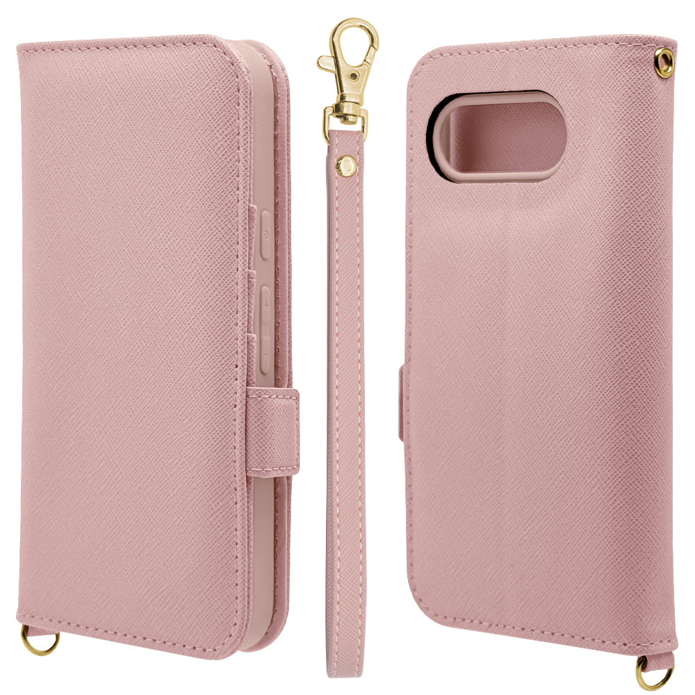 【返品種別A】□「返品種別」について詳しくはこちら□2025年03月 発売※対応機種をお確かめの上、ご購入下さい。◆本製品は液晶画面側と背面側の両面を保護できるハンドストラップ付きの手帳型ケースです。◆フタの固定は開閉しやすいサイドマグネッ...