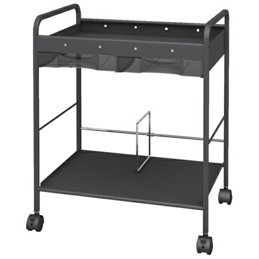 【返品種別A】□「返品種別」について詳しくはこちら□※設置場所の寸法を測り、ご注文の商品が設置可能かどうかご確認の上ご注文ください。◆デスクの下に収納でき、デスクサイドでも使えます。◆A4書類や小物が収納できる引出し付きです。◆ワゴンの下側...