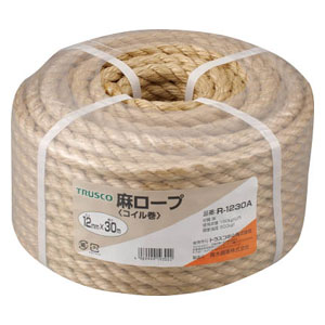 【返品種別B】□「返品種別」について詳しくはこちら□◆天然素材なので腐食し、土に還元されます。◆強度があり、摩擦に強いです。◆街路樹の結束。◆造園樹木の根巻き。■　仕　様　■麻（サイザル）色：茶線径（mm）：12長さ（m）：30包装形態：バ...