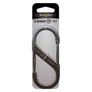 【返品種別A】□「返品種別」について詳しくはこちら□◆サビにくく、デザイン性に富んだステンレス製のS字型カラビナです。◆外れにくい二つのフックで多才な使い道が可能です。◆小物から工具・ケーブル等の吊り下げに。■　仕　様　■ステンレス色：シル...