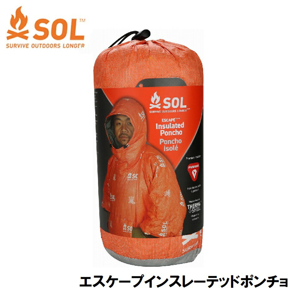 【返品種別A】□「返品種別」について詳しくはこちら□◆透湿性と最大70％の体熱反射機能を持つエスケープヴィヴィに、高性能中綿プリマロフトを搭載した高性能ポンチョ。耐久性に優れたエスケープヴィヴィの生地を使用し、透湿性・体熱反射に加え、中綿に...