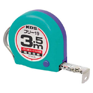 【返品種別B】□「返品種別」について詳しくはこちら□◆裏面は高さ測定に見やすい縦目盛です。◆爪が飛びにくい4点びょうです。■　仕　様　■テープ:スチールテープ長さ（m）：3.5テープ幅（mm）：19水平保持（m）：1.8質量：164g[CF...
