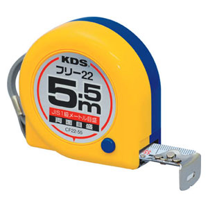 【返品種別B】□「返品種別」について詳しくはこちら□◆裏面は高さ測定に見やすい縦目盛です。◆爪が飛びにくい4点びょうです。■　仕　様　■テープ:スチールテープ長さ（m）：5.5テープ幅（mm）：22水平保持（m）：2.1質量：252g[CF...