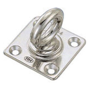 【返品種別B】□「返品種別」について詳しくはこちら□◆アイ（リング）の部分が回転するのでつないだチェーンなどがよじれません。◆皿頭のねじをご使用ください。◆壁面・床面・柱などに設置し、チェーン・ワイヤ・ロープの端末金具として。■　仕　様　■...