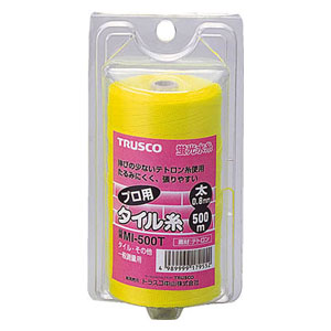【返品種別B】□「返品種別」について詳しくはこちら□◆伸びの少ないポリエステル糸使用でタイル貼りに最適です。◆ディスプレーに便利なフック付ブリスターケース入りです。◆タイルその他一般測量用。■　仕　様　■色：黄長さ（m）：500線径（mm）...