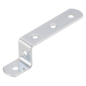 【返品種別B】□「返品種別」について詳しくはこちら□◆手軽で多彩な組み合わせができる部材です。◆連結金具。◆自動車部品取り付け金具。■　仕　様　■スチール表面処理:クロムメッキ仕上げ板厚（mm）：2幅W（mm）：19長さL1（mm）：102...