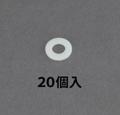 【返品種別B】□「返品種別」について詳しくはこちら□※画像は代表画像です。※お届けする商品は「M6 平ワッシャー(RENY/20個)」です。◆平ワッシャーです。■　仕　様　■材質：レニーサイズ：M6内径×外径×厚み：6.4×12.5×1.6...