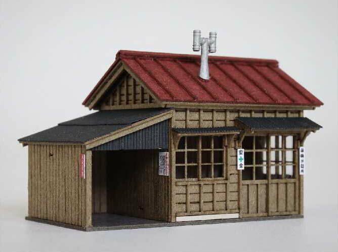 【返品種別B】□「返品種別」について詳しくはこちら□2025年05月 発売※画像はイメージです。実際の商品とは異なる場合がございます。※画像は塗装例です。本製品は未塗装です。【商品紹介】梅桜堂のペーパーキットストラクチャー、詰所A【1/15...