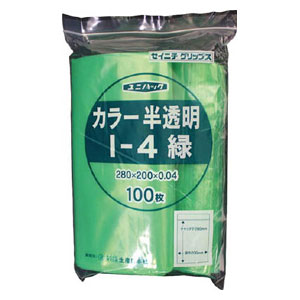 【返品種別B】□「返品種別」について詳しくはこちら□「おひとり様5点まで」◆スタンダードなフィルム厚0.04mmのチャック付ポリエチレン袋です。■　仕　様　■厚み:0.04mmポリエチレン（PE）色：半透明グリーン縦（mm）：280横（mm...