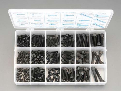 【返品種別B】□「返品種別」について詳しくはこちら□◆並目ねじ。■　仕　様　■材質：合金鋼ケースサイズ：280×170×50mm総重量：1.72kgセット内容・・・　[サイズ]M4×10mm [ピッチ]0.7mm [入数]25　[サイズ]M...