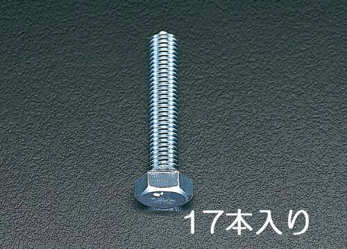 【返品種別B】□「返品種別」について詳しくはこちら□※画像は代表画像です。※お届けする商品は「M12×25mm 六角頭全ねじボルト(ユニクロメッキ/17本)」です。◆並目ねじ。◆全ねじ。■　仕　様　■材質：鉄仕上：ユニクロメッキサイズ：M1...