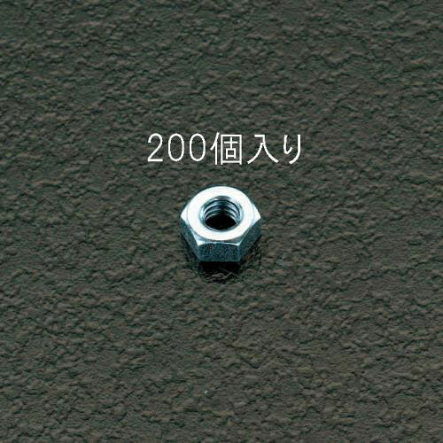 【返品種別B】□「返品種別」について詳しくはこちら□※画像は代表画像です。※お届けする商品は「M3 六角ナット(ユニクロメッキ/200個)」です。◆並目ねじ。◆六角ナットの形状分類は「1種」です。■　仕　様　■材質：鉄(ユニクロメッキ)サイ...