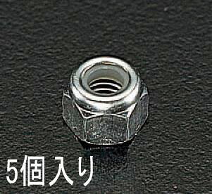 【返品種別B】□「返品種別」について詳しくはこちら□※画像は代表画像です。※お届けする商品は「M20 (ゆるみ止) ナイロンナット(ユニクロメッキ/5個)」です。◆並目ねじ。■　仕　様　■材質：鉄(ユニクロメッキ)サイズ：M20ピッチ(並目...