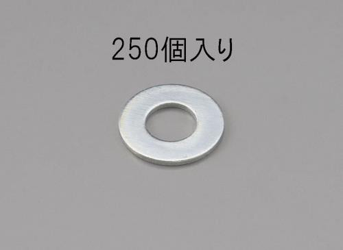 【返品種別B】□「返品種別」について詳しくはこちら□※画像は代表画像です。※お届けする商品は「M2 平ワッシャー(ユニクロメッキ/250枚)」です。◆平ワッシャーです。■　仕　様　■材質：鉄(ユニクロメッキ)内径×外径×厚み：2×6×0.4...