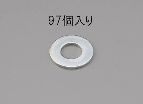 【返品種別B】□「返品種別」について詳しくはこちら□※画像は代表画像です。※お届けする商品は「M5 平ワッシャー(ユニクロメッキ/97枚)」です。◆平ワッシャーです。■　仕　様　■材質：鉄(ユニクロメッキ)内径×外径×厚み：5×12×0.8...