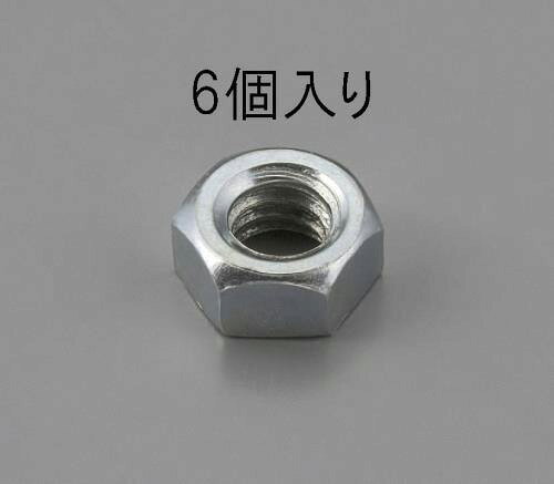 【返品種別B】□「返品種別」について詳しくはこちら□※画像は代表画像です。※お届けする商品は「W1/2×2.3mm 六角ナット(ユニクロメッキ/6個)」です。◆並目ねじ。■　仕　様　■材質：鉄(ユニクロメッキ)サイズ：W1/2”×2.3山数...