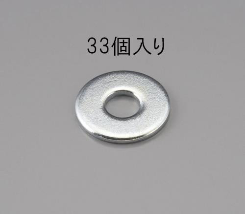 【返品種別B】□「返品種別」について詳しくはこちら□※画像は代表画像です。※お届けする商品は「W5/16×1.6mm 平ワッシャー(ユニクロメッキ/33個)」です。◆平ワッシャーです。■　仕　様　■材質：鉄(ユニクロメッキ)サイズ：W5/1...