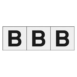 【返品種別B】□「返品種別」について詳しくはこちら□◆屋内外使用可能です。◆アルファベット管理に便利です。■　仕　様　■取付方法：貼付タイプ取付仕様：粘着シール塩化ビニール（PVC）表示内容：英字「B」 透明縦（mm）：50横（mm）：50...