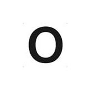 【返品種別B】□「返品種別」について詳しくはこちら□◆屋内外使用可能です。◆通り芯表示板に使用可能です。◆庫内等のゾーン分け、目印にも便利です。■　仕　様　■取付方法：ビス止め(ビス別売)厚み：1mm塩化ビニール（PVC）表示内容：英字「O...