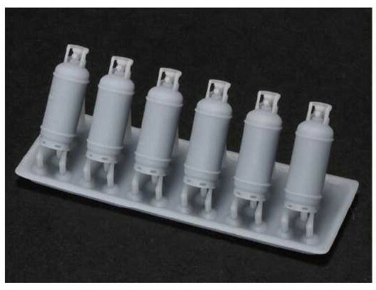 【返品種別B】□「返品種別」について詳しくはこちら□2025年06月 発売※画像はイメージです。実際の商品とは異なる場合がございます。【商品紹介】梅桜堂の未塗装レジン製3Dプリント製品、ガスボンベ-20kg型【1/83スケール】です。お手持...