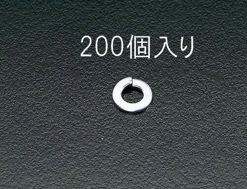 【返品種別B】□「返品種別」について詳しくはこちら□※画像は代表画像です。※お届けする商品は「M5 スプリングワッシャー(200個)」です。◆スプリングワッシャーです。■　仕　様　■材質：鉄(ユニクロメッキ)呼：M5内径×外径×厚み：5.1...
