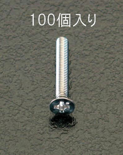 【返品種別B】□「返品種別」について詳しくはこちら□◆並目ねじ。◆全ねじ。■　仕　様　■材質：ステンレス(SUS XM-7)頭形状：(＋)皿頭サイズ：M3×10ピッチ：0.5入数：100個重量：52g[EA949SK33]エスコアウトドア＞...