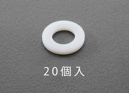 【返品種別B】□「返品種別」について詳しくはこちら□※画像は代表画像です。※お届けする商品は「M4/4.3×8.0×0.5mm 平ワッシャー(ナイロン製/20枚)」です。◆平ワッシャーです。■　仕　様　■材質：ナイロン66サイズ：M4内径×...