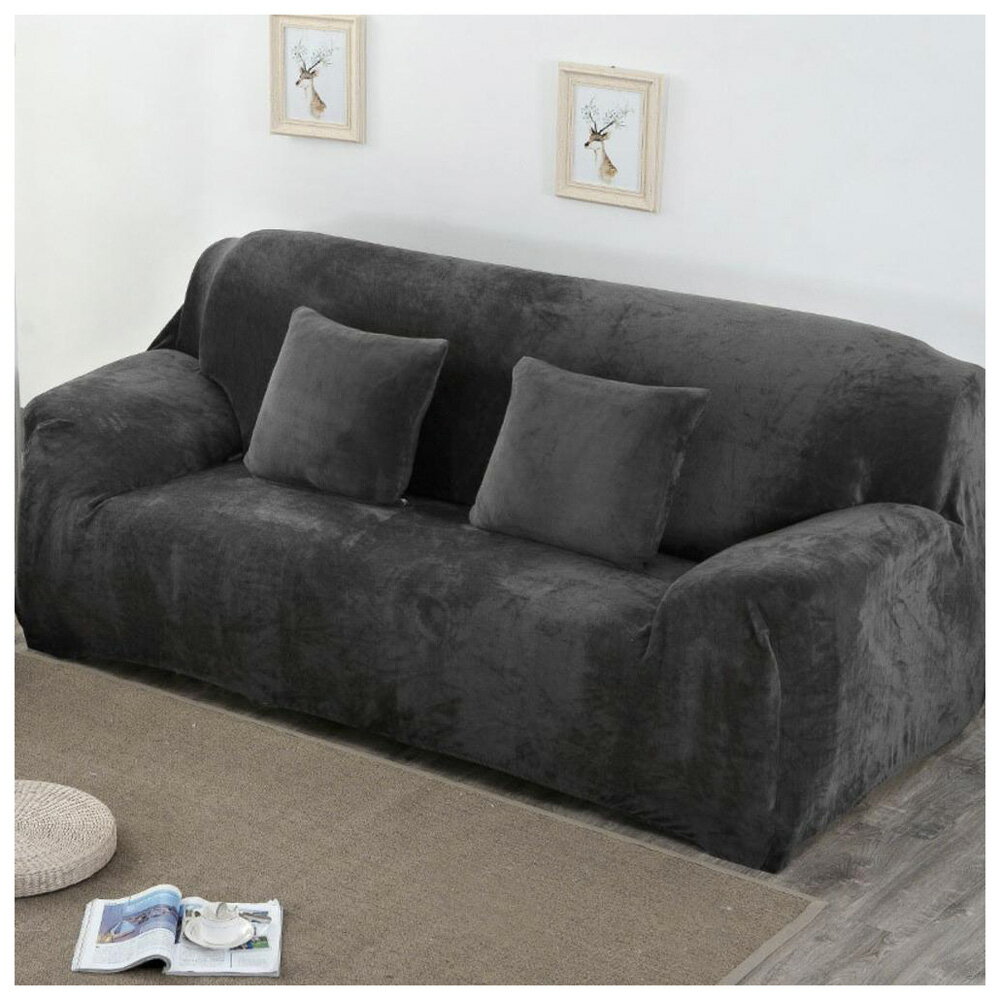 【返品種別A】□「返品種別」について詳しくはこちら□※こちらの販売ページは3人掛け、ダークグレーとなります◆ピタッとフィット、仕上がりキレイタテ・ヨコに程よく伸縮するストレッチ素材が、ひじ掛け付きタイプのソファにもぴったりフィット。薄手なの...