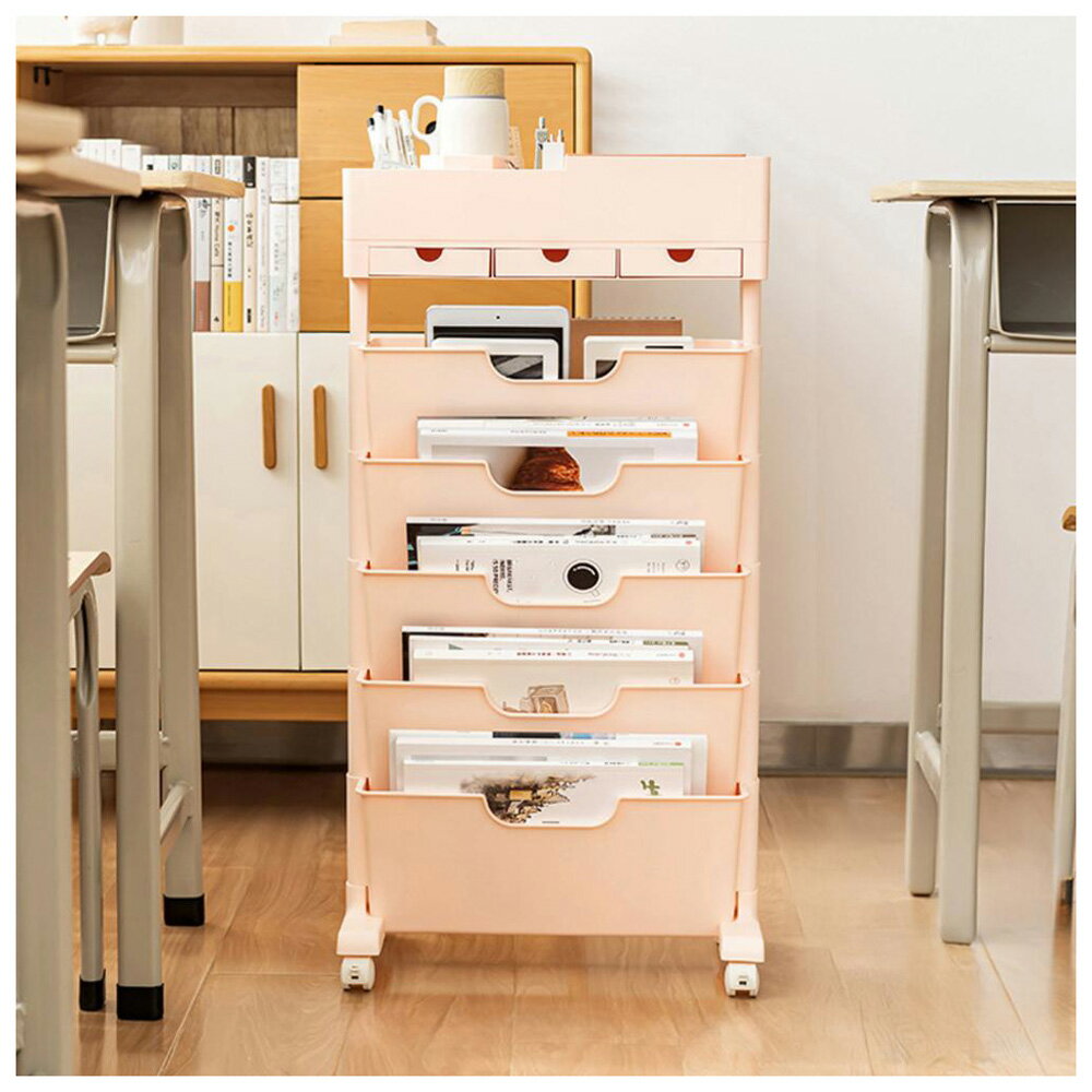 【返品種別A】□「返品種別」について詳しくはこちら□※こちらの販売ページはファイルワゴン、ピンクとなります◆大容量収納でお部屋がスッキリ使い勝手抜群の「ファイルワゴン キャスター付き デスク収納」が登場。◆見やすく取り出しやすい！　ラックは...