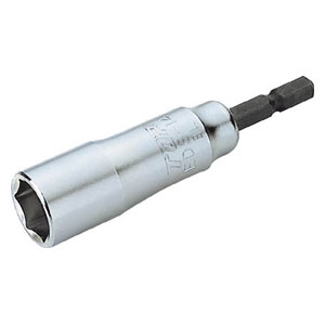 【返品種別B】□「返品種別」について詳しくはこちら□◆建築・土木工事や足場の組み立て、解体作業に最適です。◆フックボルト、コーチねじなどに適します。◆ソケット内奥行45mmです。◆取り回しやすい長さで作業効率がアップします。◆本体と六角シャ...