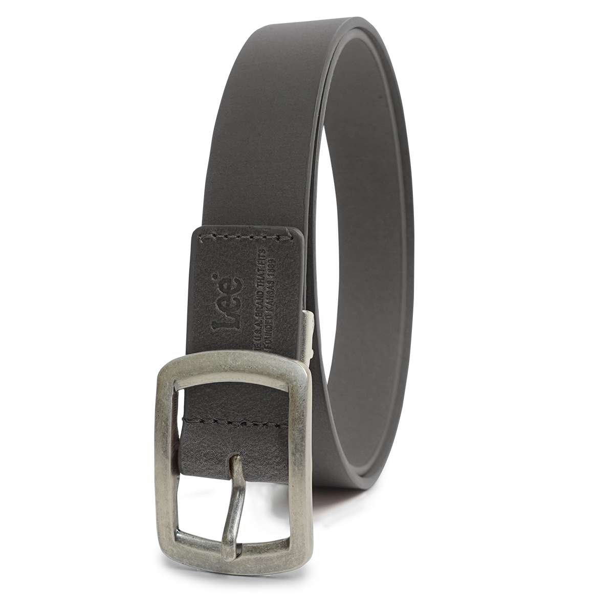 【返品種別A】□「返品種別」について詳しくはこちら□※画像はイメージです。◆シルバー調のバックルを採用したヴィンテージデザインのレザーベルト■　仕　様　■幅3cm×全長112cm素材：牛革サイズ調節可能（5穴）[21969002BLK]ファ...