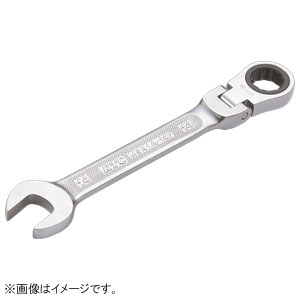 【返品種別B】□「返品種別」について詳しくはこちら□※画像は「14mm」を使用しておりますが、本製品は「19mm」になります。※ジョイント部は衝撃やこじれに弱いため、力の入れ過ぎに注意してください。◆ラチェットめがね部の振れ角は片側約90°...