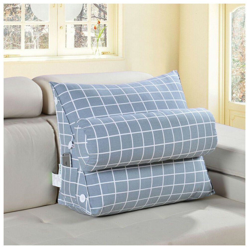 【返品種別A】□「返品種別」について詳しくはこちら□※こちらの販売ページは三角クッション、チェック×グレイとなります◆程よい傾斜がポイント一般的な四角形や丸型と異なり、程よい角度のついた三角形タイプ。体を傾けた時に、ちょうどよくフィットする...