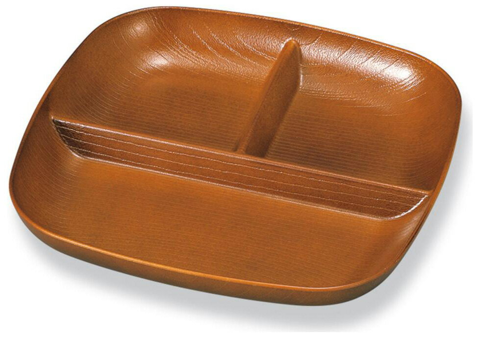 【返品種別A】□「返品種別」について詳しくはこちら□※こちらの販売ページはプレート、ライトブラウンとなります◆いつもの食事がおしゃれに楽しくなる！　欅杢目スクウェアプレートが発売。ワンプレートで主菜から副菜まで盛り付けOK。◆和食にも洋食に...