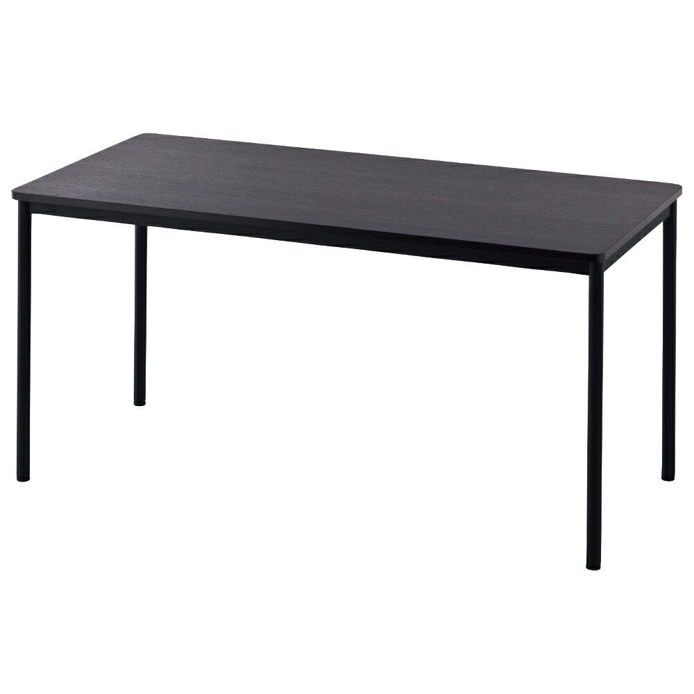 【返品種別A】□「返品種別」について詳しくはこちら□※画像はイメージです。◆細身の脚部ですっきりしたデザインの置き場所を選ばないシンプルなテーブルです。◆天板裏はフレーム構造で安定感があり、デスク、作業台としてもご使用いただけます。◆天板は...