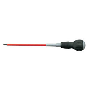 【返品種別B】□「返品種別」について詳しくはこちら□◆ひと回り小さいハンドルサイズです。◆1回の回転動作で締められる回り角度が大きいので作業性が抜群です。◆絶縁チューブ付です。■　仕　様　■刃先：マグネット入りクロムモリブデンバナジウム鋼P...