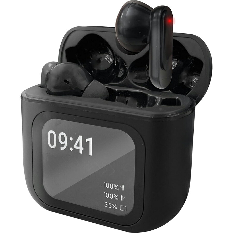 【返品種別A】□「返品種別」について詳しくはこちら□メーカー保証期間 6ヶ月◆ケースにタッチディスプレイ搭載（メニュー画面全13種）◆ANC搭載◆ENC搭載（通話音声時の環境ノイズをキャンセル）■　仕　様　■Bluetooth：Ver.5....