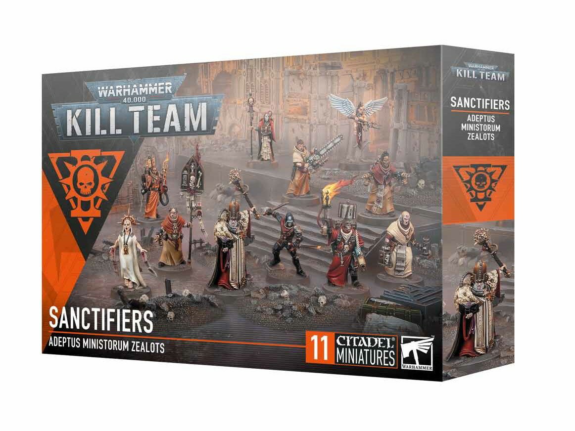 【返品種別B】□「返品種別」について詳しくはこちら□2025年06月 発売※画像はイメージです。実際の商品とは異なる場合がございます。【商品紹介】ゲームズワークショップ キルチーム：サンクティファイヤー です。ゲーム「ウォーハンマー4000...