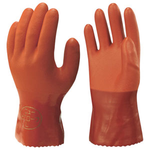 【返品種別B】□「返品種別」について詳しくはこちら□◆塩化ビニールの耐油性とゴムの柔軟性を兼ね備えた使いやすく疲れにくい作業用手袋の定番です。◆組み立て機械工業、自動車関連業。◆運送、倉庫業、建設業。■　仕　様　■厚み:約1.5mm表:塩化...