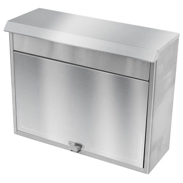 【返品種別B】□「返品種別」について詳しくはこちら□◆薄型でも大容量。大型郵便物も出し入れラクラク！　◆錆びにくいステンレス製■　仕　様　■サイズ(約)：幅37.5×奥行15×高さ30cm重量(約)：1.6kg材質：SUS304　ステンレス...