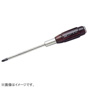 【返品種別B】□「返品種別」について詳しくはこちら□※画像はイメージです。◆手に優しい天然木のグリップです。◆軸は丸軸です。◆軸の材質はCr-Vです。■　仕　様　■貫通タイプ刃先：マグネット入り刃先：[[（+）]]No.2.0軸長（mm）：...