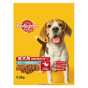 【返品種別A】□「返品種別」について詳しくはこちら□※商品画像とデザイン・カラーが異なる場合がございます。予めご了承下さい。◆愛犬の大好きな旨みたっぷりのビーフに、厳選した緑黄色野菜と新鮮な魚を加えました。【原材料】穀類、肉類（チキン加水分...