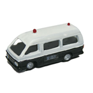 【返品種別B】□「返品種別」について詳しくはこちら□2016年08月 発売※画像はイメージです。実際の商品とは異なる場合がございます。【商品紹介】津川洋行 Nスケールホワイトメタル ミニカーシリーズ、移動交番車(バンタイプ)です。Nスケール...