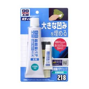 【返品種別A】□「返品種別」について詳しくはこちら□※単独では使用できません。仕上げには必ず厚づけパテ（別売）を上に塗る必要があります。◆マイクロバルーン（超軽量球）配合で、パテ自身が非常に軽いので、広くて深いヘコミの補修にオススメです。◆...