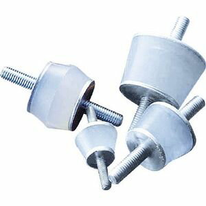 【返品種別B】□「返品種別」について詳しくはこちら□◆固有振動数が低く設計されているため、低周波数域の防振が可能です。◆上下面にボルトが一体成型されたタイプです。◆4点支持で1.6〜100kgの機器を防振します。◆ポンプ・コンプレッサー・精...