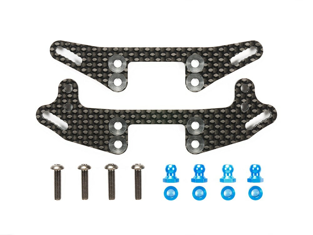 【返品種別B】□「返品種別」について詳しくはこちら□2017年04月 発売※画像はイメージです。実際の商品とは異なる場合がございます。【商品紹介】タミヤ OP.1746 TA07 カーボンダンパーステーセット (TRF-SSBB用)です。T...